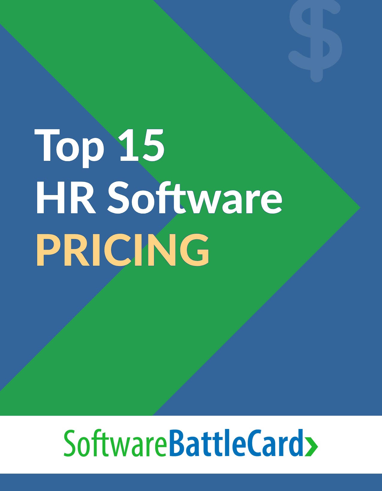 Top 15 HR Software Pricing BattleCard – Software BattleCard